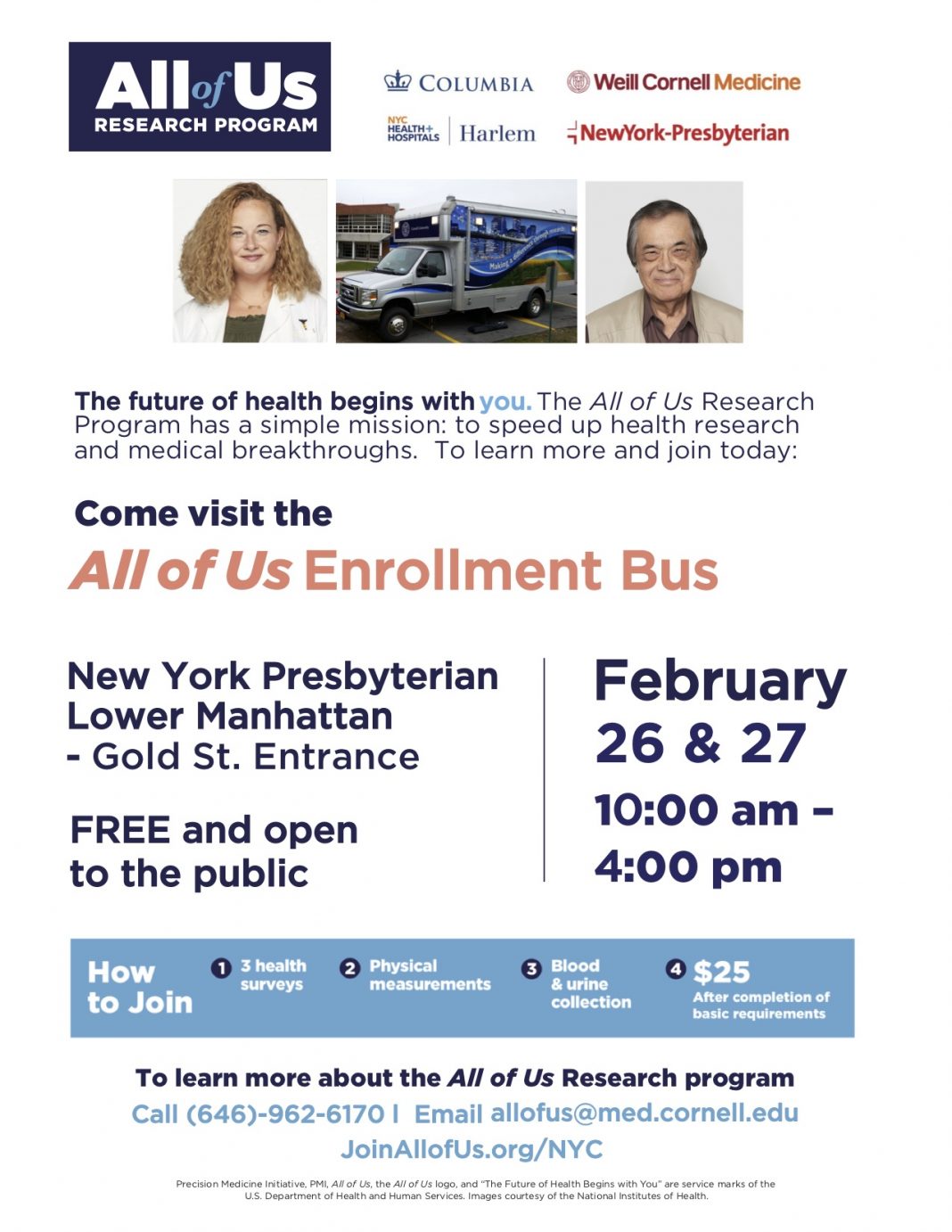 All of Us Enrollment Bus Comes to Lower Manhattan – Downtown Magazine