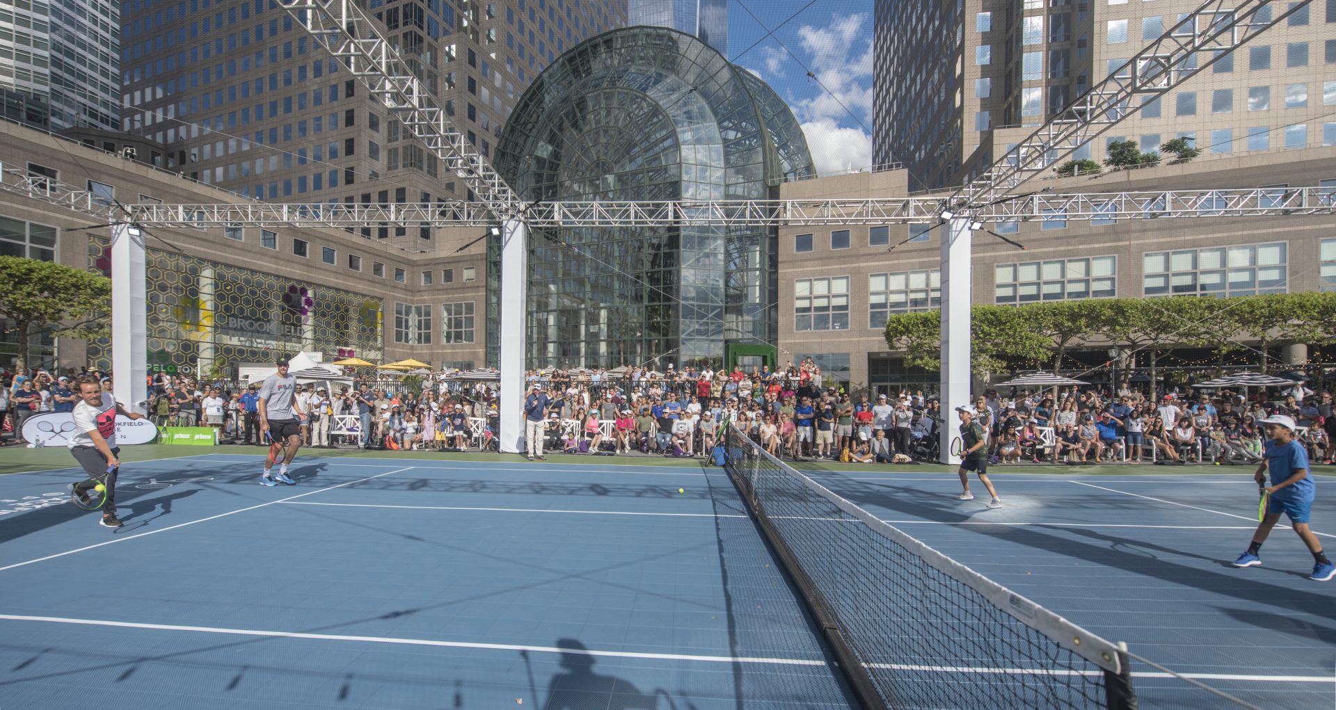 Pictures From The 4th Annual Brookfield Place Open Celebrity Match ...
